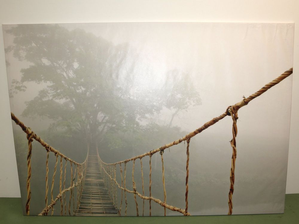 IKEA BJÖRKSTA Wandbild 140 x 100 Jungle Journey | Kaufen auf Ricardo