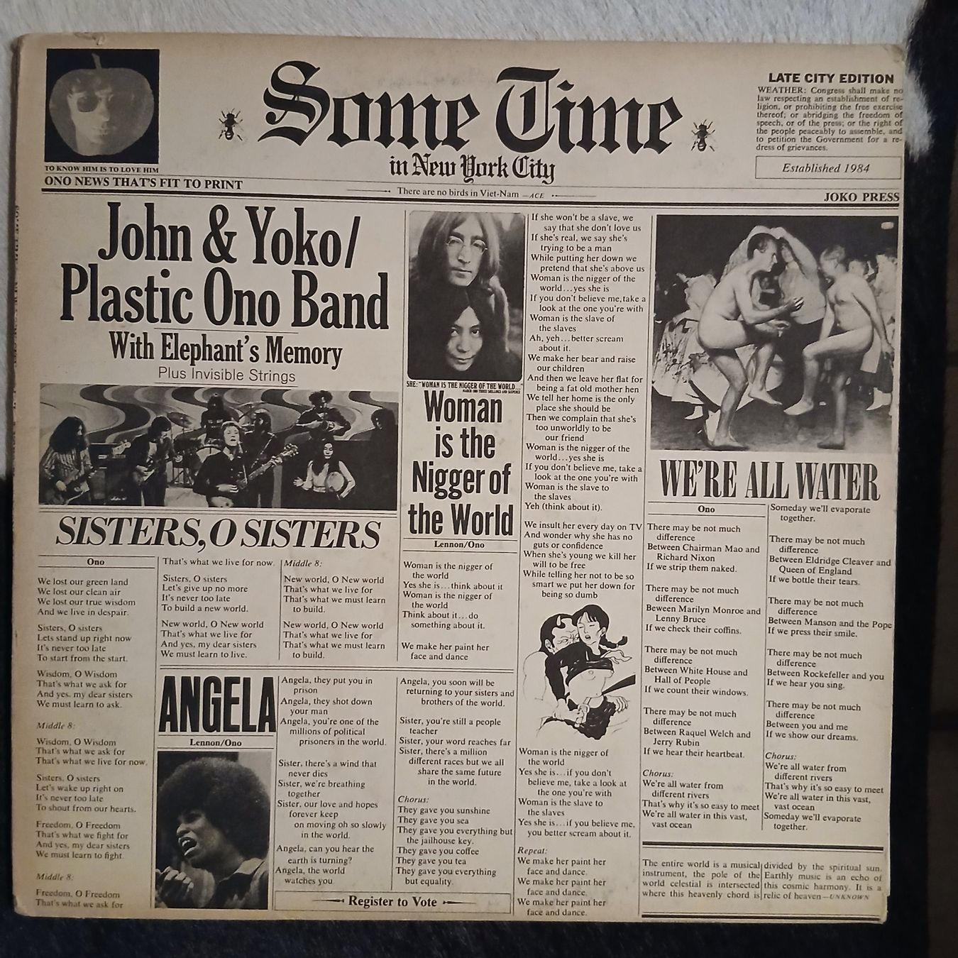 John & Yoko / Plastic Ono Band - Sometime in New York City (Gebraucht ...