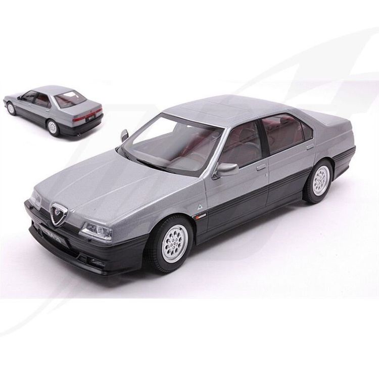ALFA ROMEO 164 Q4 1994 SILVER GREY METALLIC/DAR 1/18 NEU OVP (Neu und ...
