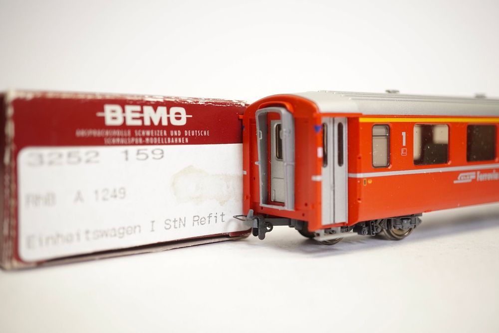 4∑ Bemo 3252 159 RhB Personenwagen EW I S 1249 StN Refit | Kaufen auf ...