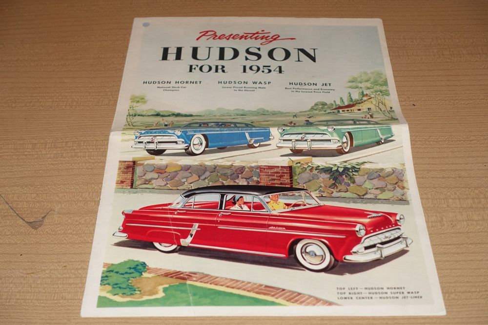 HUDSON 1954 BROCHURE OLDTIMER VINTAGE | Kaufen auf Ricardo