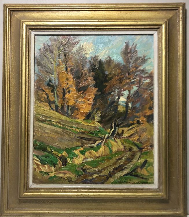 Paul Emil Wyss grosses Gemälde (Gebraucht) in Root für CHF 695 – mit Lieferung auf Ricardo kaufen