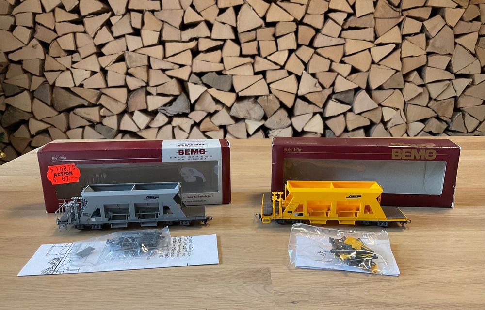 Lot de 2 wagons Bemo RhB HOm | Kaufen auf Ricardo