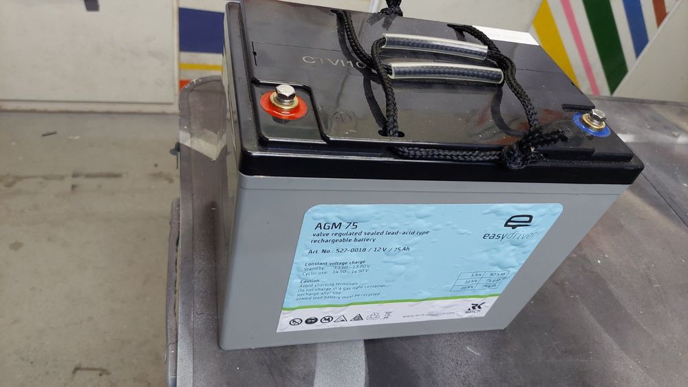 AGM Batterie 12V 75AH Wohnwagen/Camper | Kaufen auf Ricardo