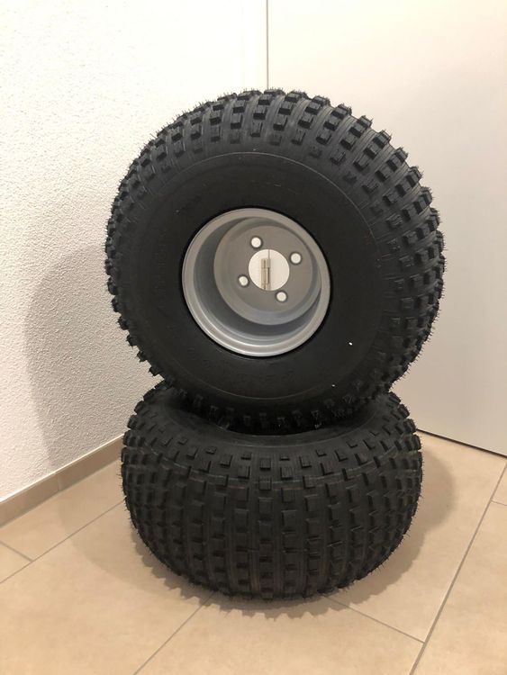 Anhänger-Rad und Nabe mit Lager für Quad ATV Rasentraktor (Neu und ...