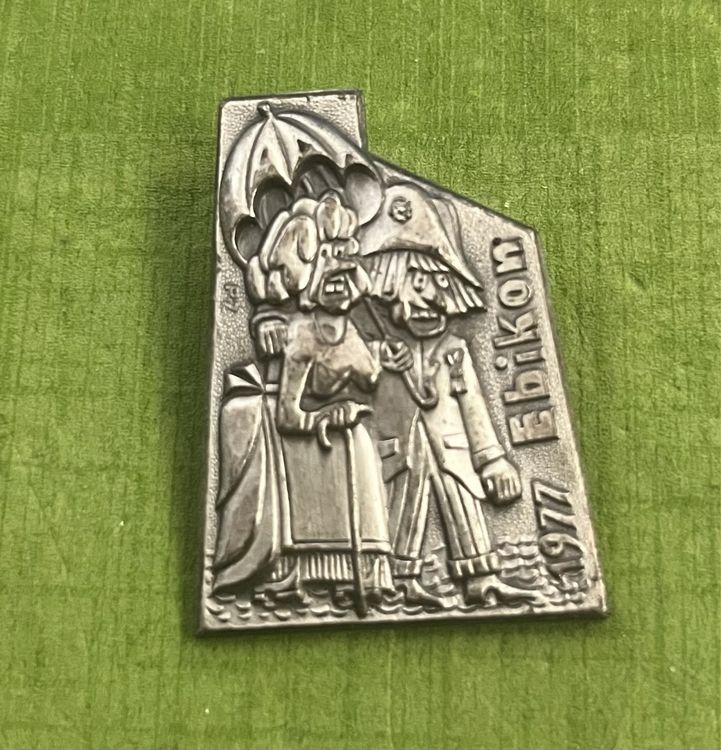 Ebikon 1977 Fasnachtsplakette (Gebraucht) in Itingen für CHF 2 – mit Lieferung auf Ricardo kaufen