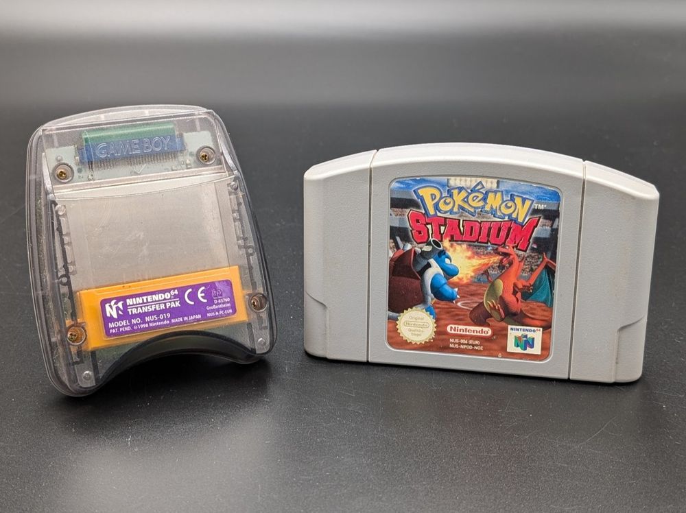 Pokemon Stadium + Transfer Pak N64 Nintnedo 64 (Gebraucht) in Domat/Ems ...