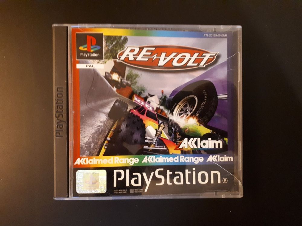 Playstation 1 PS1 - Re-Volt Re Volt - Deutsch - komplett CIB (Gebraucht ...