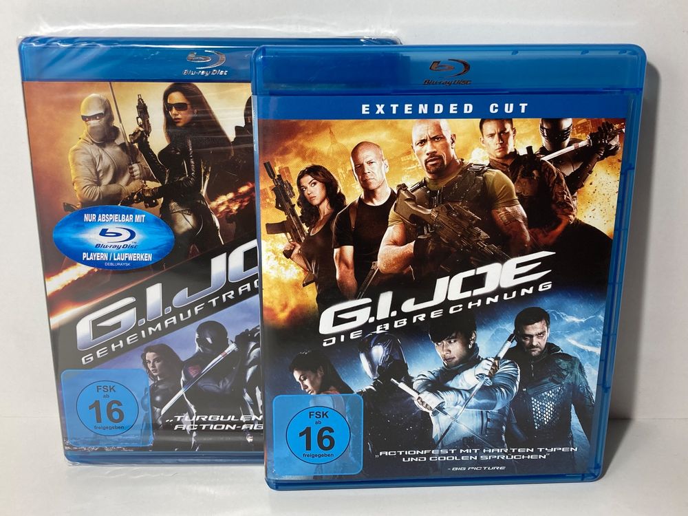 G.I. Joe 1&2 Blu Ray (Gebraucht) in Wilderswil für CHF 7.9 – mit ...