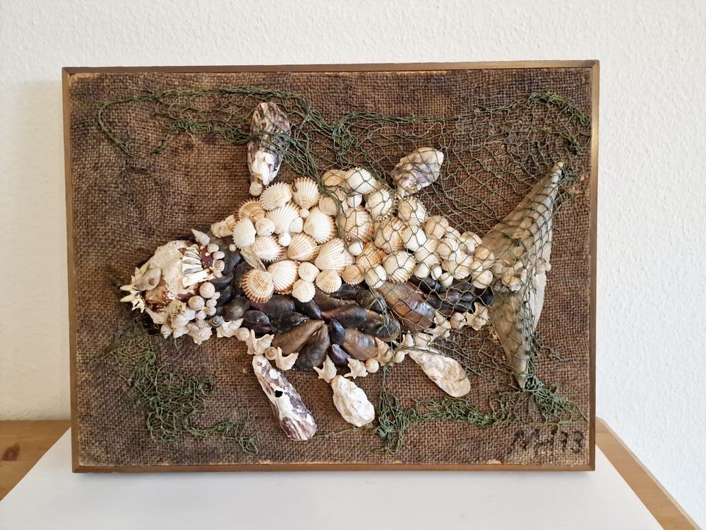 UNIKAT Collage PESCE8 des schweizer Künstlers Max Heiland (Gebraucht ...