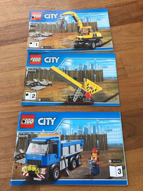 Lego City Bagger u. Transportwagen 60075 (Gebraucht) in Malters für CHF ...