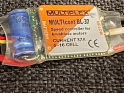 MULTIPLEX Fahrtenregler Multicont BL-37 Regler 37A (Gebraucht) in Hausen AG für CHF 10 – mit ...