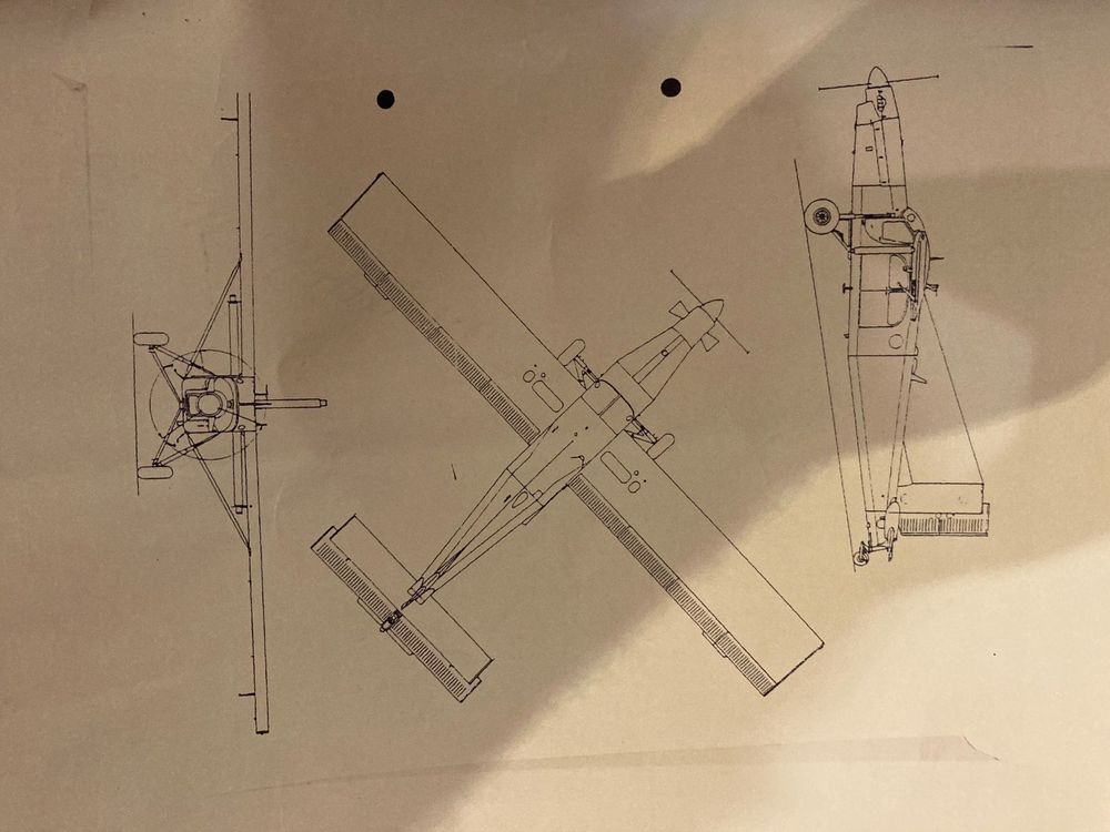 Alter Bauplan für pilatus pc6 | Kaufen auf Ricardo