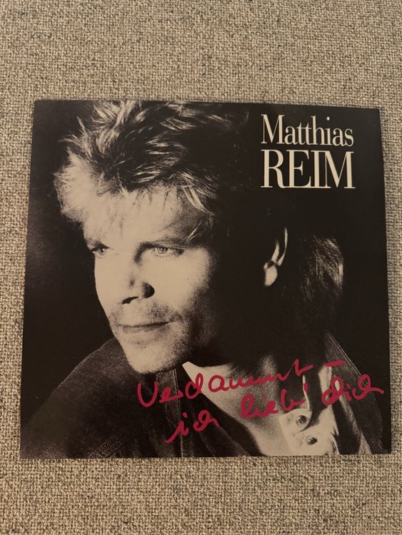 Matthias Reim - Verdammt, ich lieb' Dich - 12" Maxi - 90s (Gebraucht ...