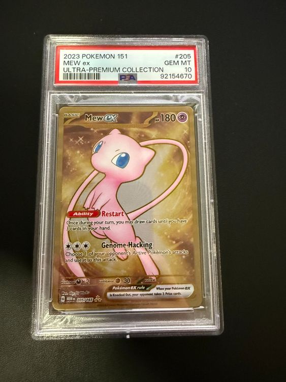 Pokémon 151 MEW ex, Ultra Premium Collection PSA 10 | Kaufen auf Ricardo