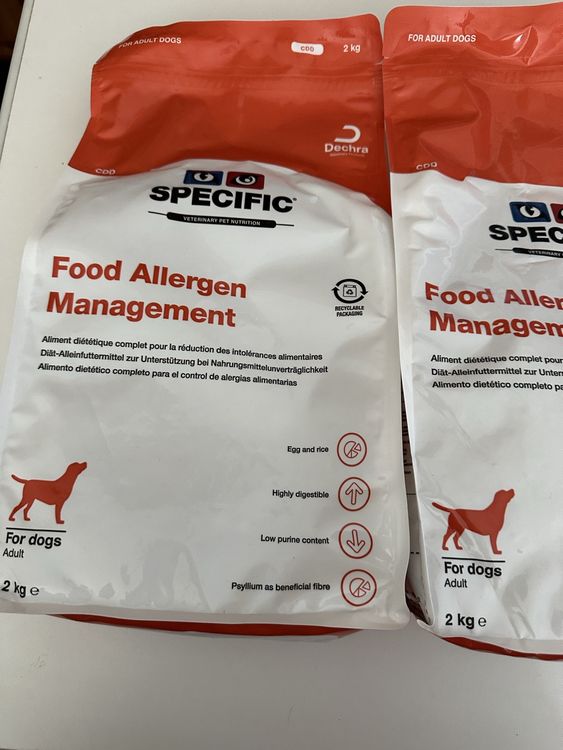 Specific Food Allergen Management 4kg (Neu und originalverpackt) in ...