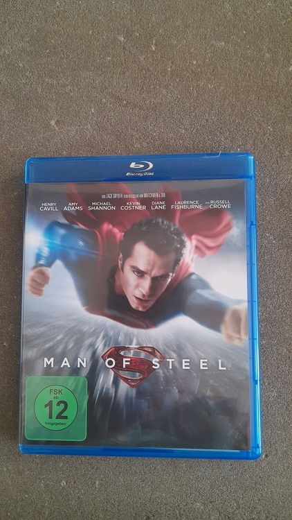 MAN OF STEEL BLUE RAY (Gebraucht) in Wetzikon ZH für CHF 2 – mit Lieferung auf Ricardo kaufen