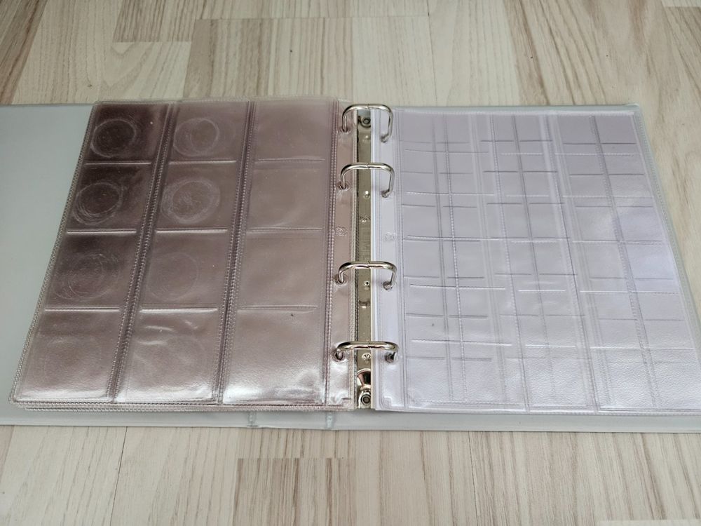1 Leerer Münzen Ordner, Album mit 12 Einlagefächer (Gebraucht) in ...