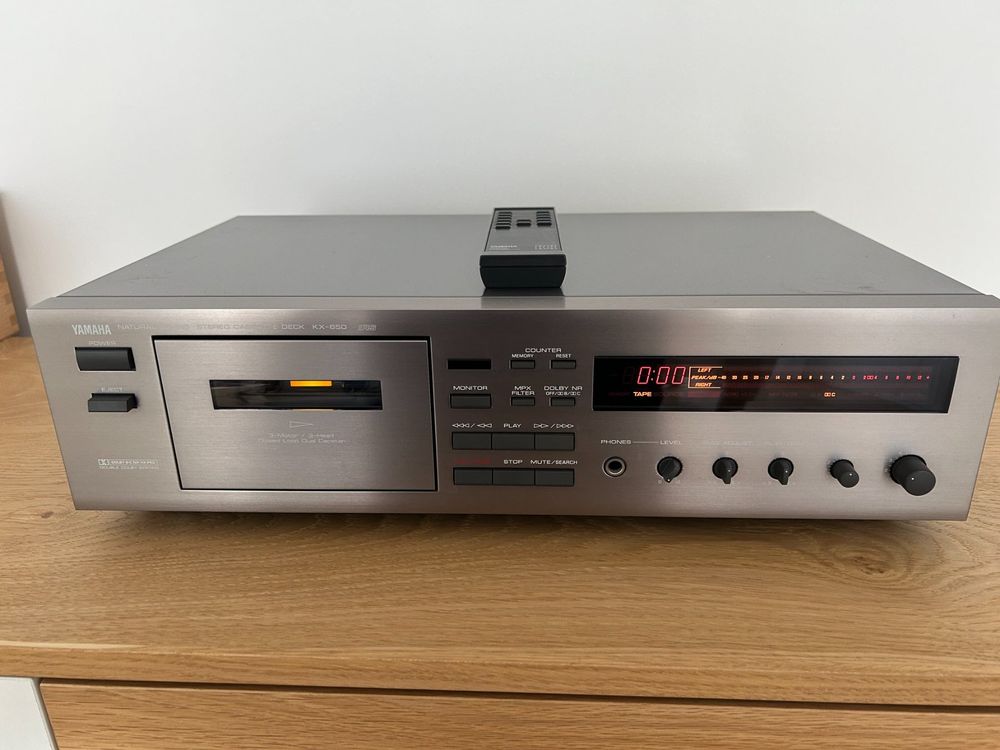 Yamaha KX-650 Kassettendeck (revidiert) inkl. FB (Gebraucht) in ...