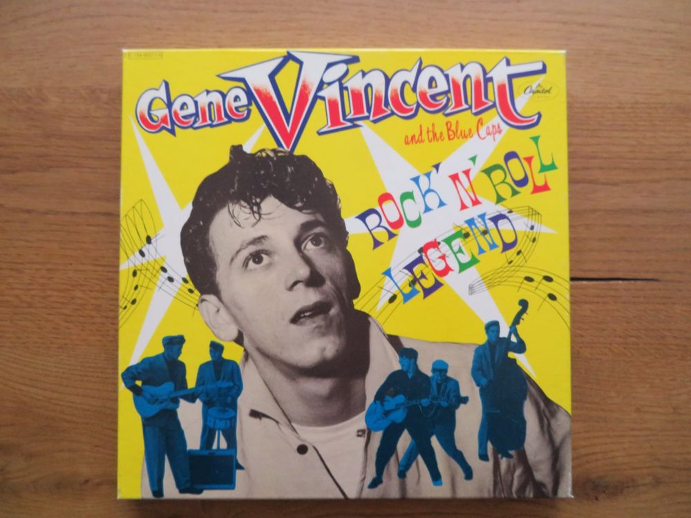 Gene Vincent - Rock N' Roll Legend - seltene Box4lp 1 singel (Neu ...