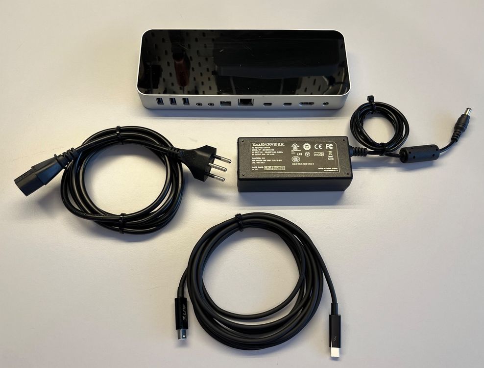 OWC Thunderbolt 2 Dock mit Zubehör und 3m Thunderbolt Kabel (Gebraucht ...