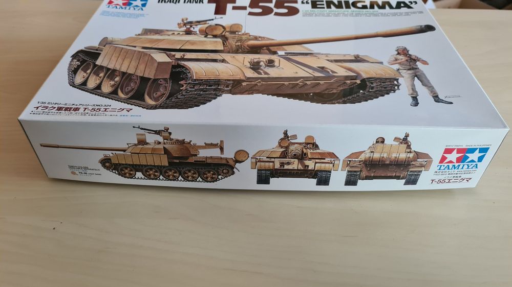 1:35 T-55 Iraqi Enigma + 2x Aber Photoetch - Tamiya 35234 (Neu (gemäss ...