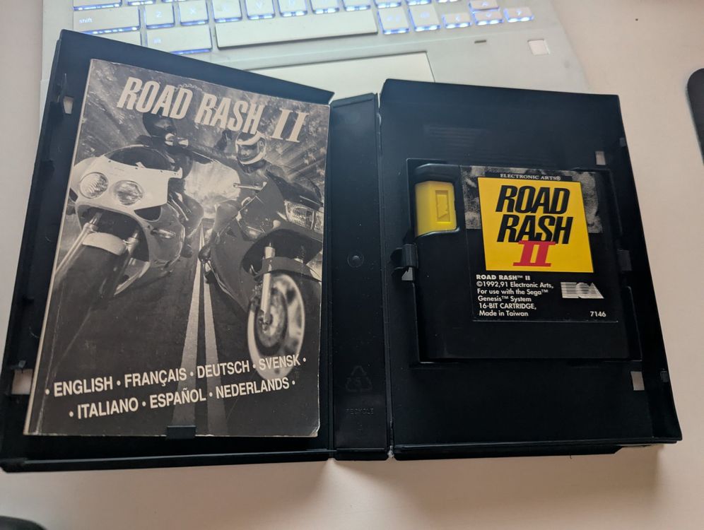 Road Rash II 2 - Sega Mega Drive Game Mit Anleitung (Gebraucht) in ...