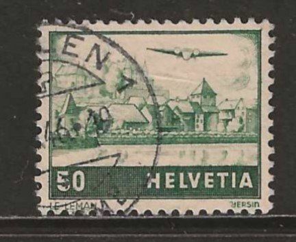 1941 Flugpost Nr. 29.PA "weisses Dach " (Gebraucht) in Gümligen für CHF 5 – mit Lieferung auf ...