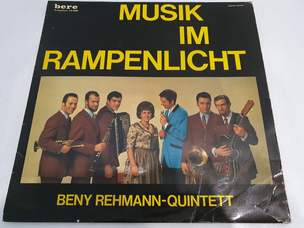 Beny Rehmann Quintett – Musik Im Rampenlicht (Gebraucht) in Uster für ...
