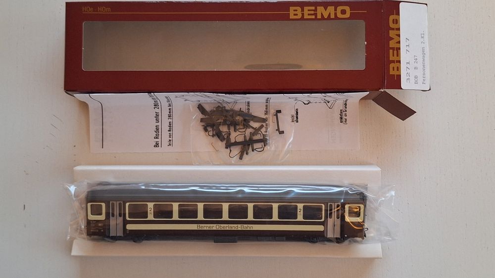 Bemo 3271 717, H0m BOB B 247 braun-creme (Neu und originalverpackt) in ...