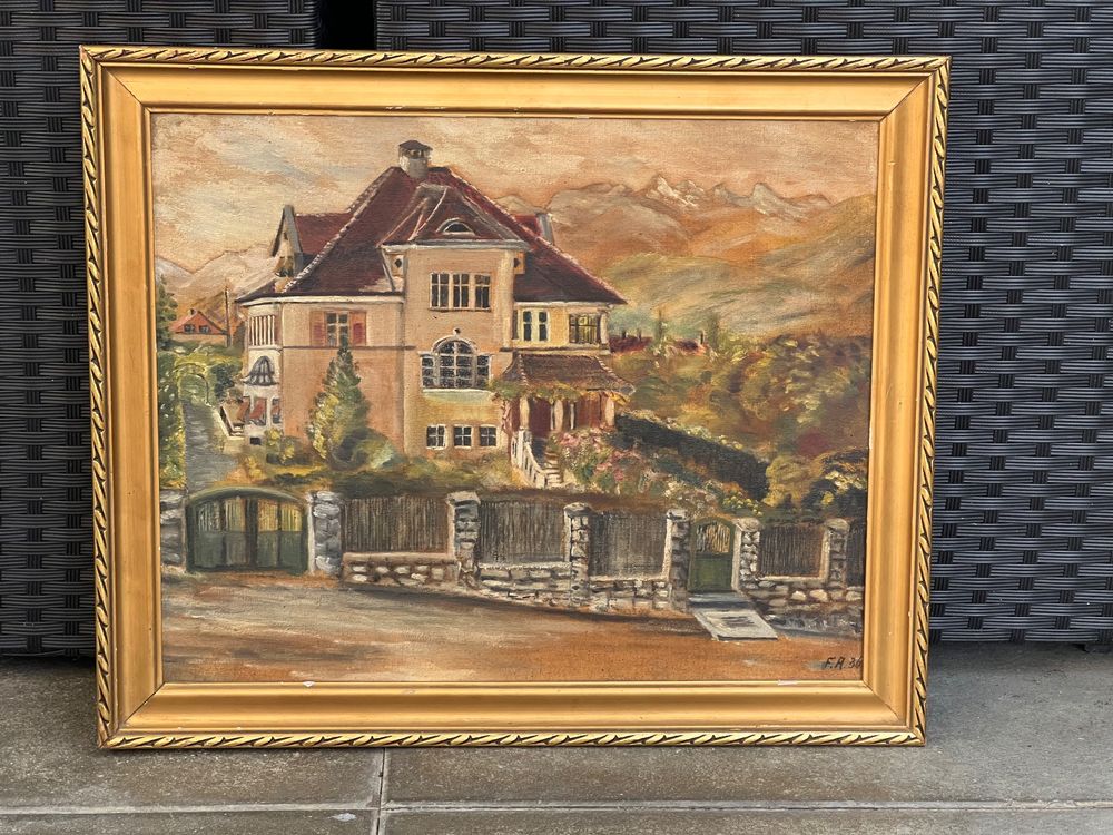 Interessantes Gemälde, Anno 1936 | Kaufen auf Ricardo