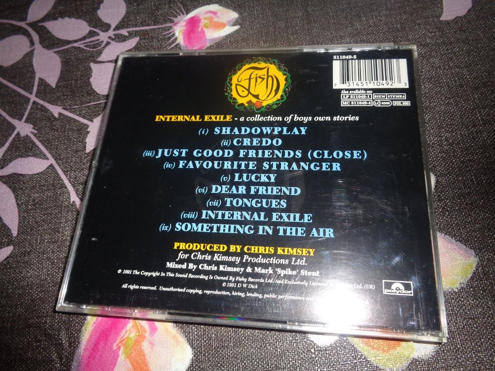 Fish - Internal Exile CD | Kaufen auf Ricardo