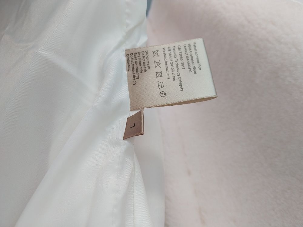 100% Wolle,Teddy Mantel LEONARDO,Gr.L,neuwertig, 450 Fr. (Neu (gemäss ...