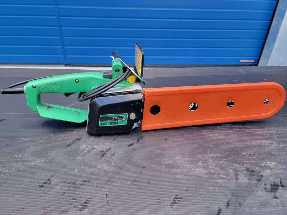 Elektrosäge Hitachi mit 35 er Schwert, keine Stihl (Gebraucht) in ...