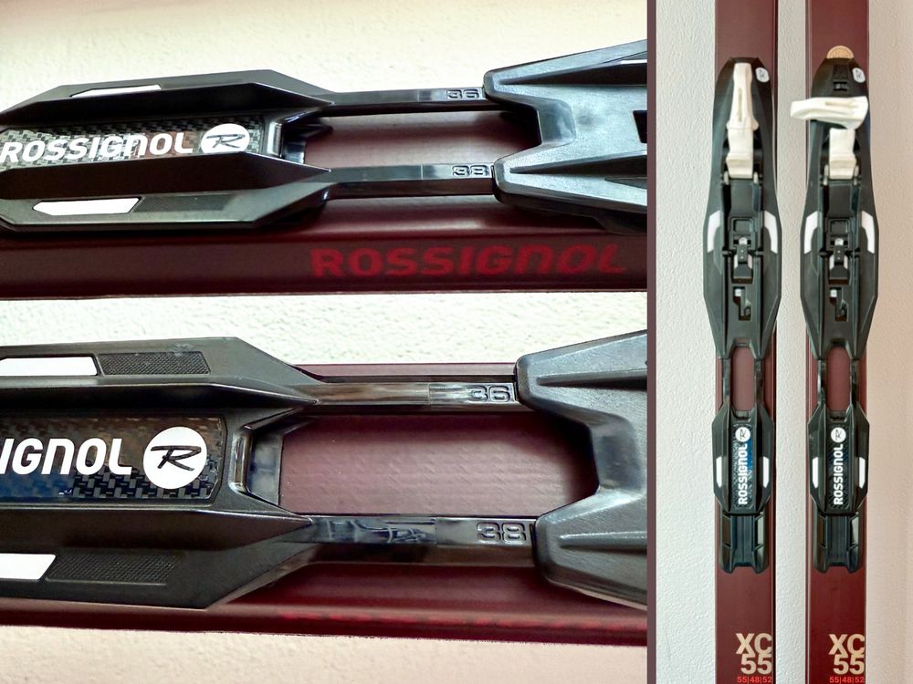 ROSSIGNOL XC 55 R-Skin Nordic Classic Ski mit Bindung 175cm (Neu ...