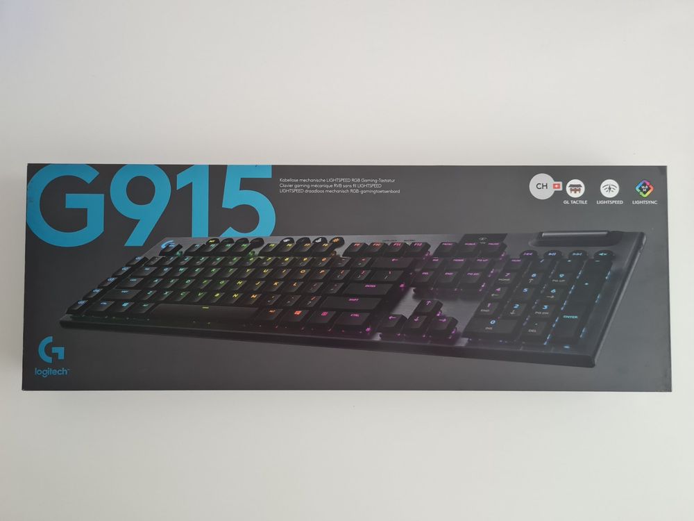 Logitech G915 GL Tactile Lightspeed (CH-Layout) (Gebraucht) in Schaan ...