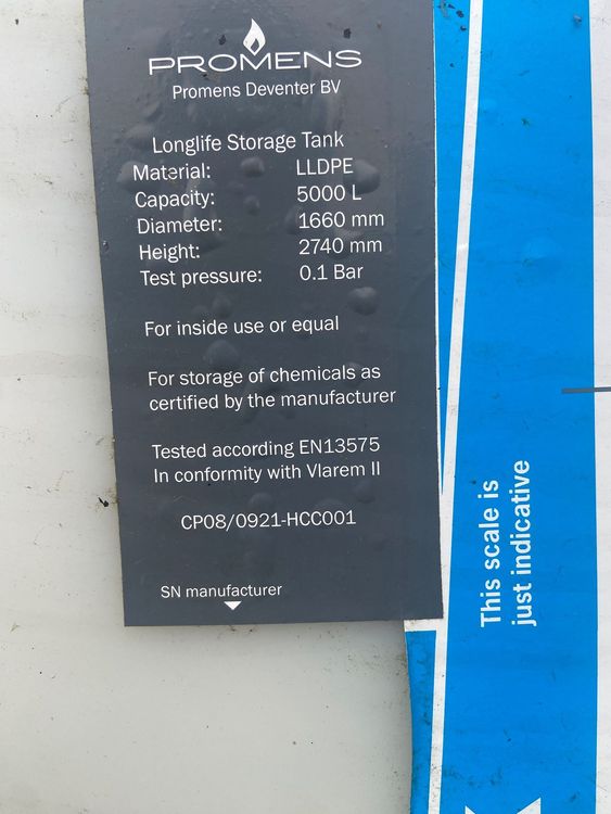 Wassertank 5000 Liter (Gebraucht) in Fällanden für CHF 610 – nur ...