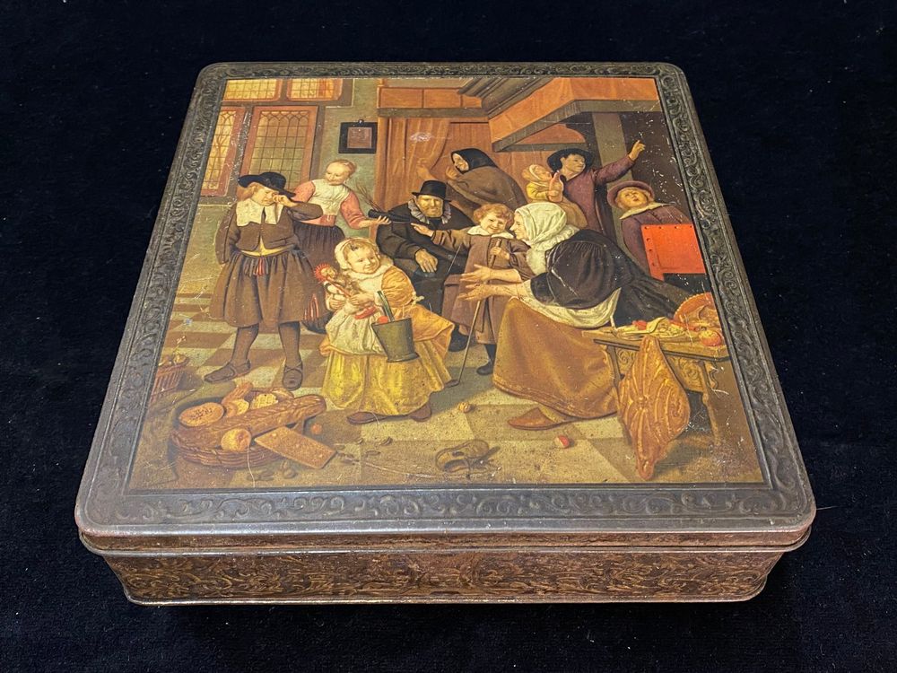 Vintage Blechdose "Oulevay SA", Made in Belgium (Gebraucht) in ...