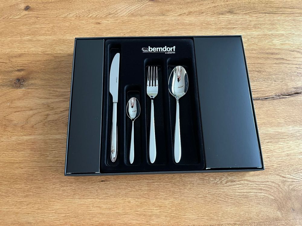 Besteckset 24-teilig von Berndorf "NEU" (Neu und originalverpackt) in Widnau für CHF 88 – mit ...