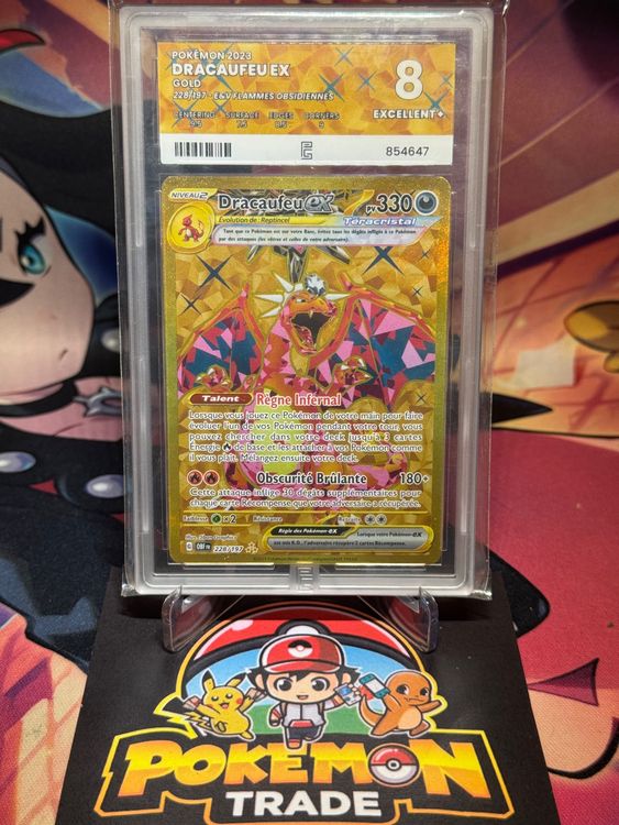 Dracaufeu EX GOLD - FR - OBF 228/197 - PG8 - 2023 (Neu (gemäss ...