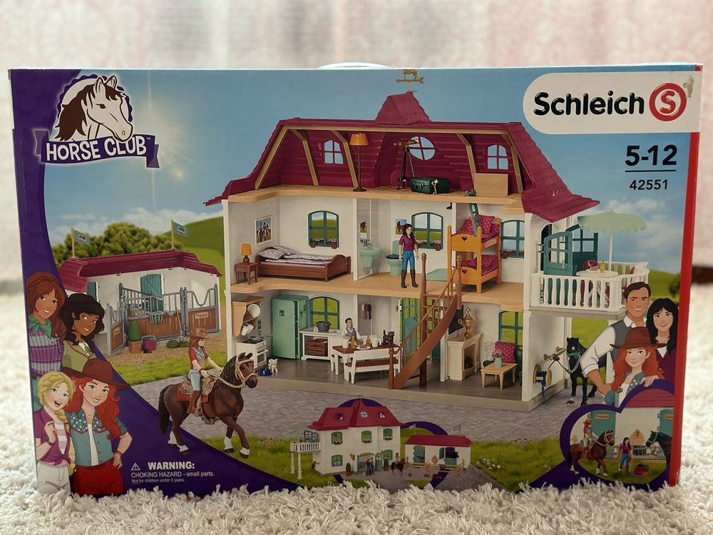 🐴 Schleich Horse Club 42551 (Maison & Écurie Lakeside) (Neuf avec ...