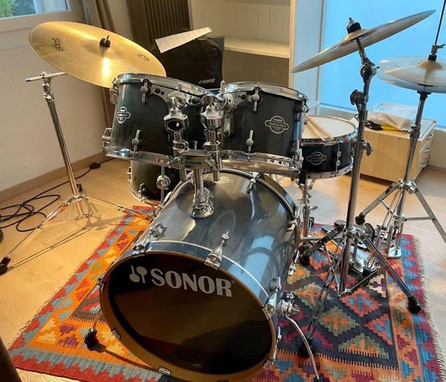Sonor Essential Force Schlagzeug mit Double Bass Pedal (Gebraucht) in ...