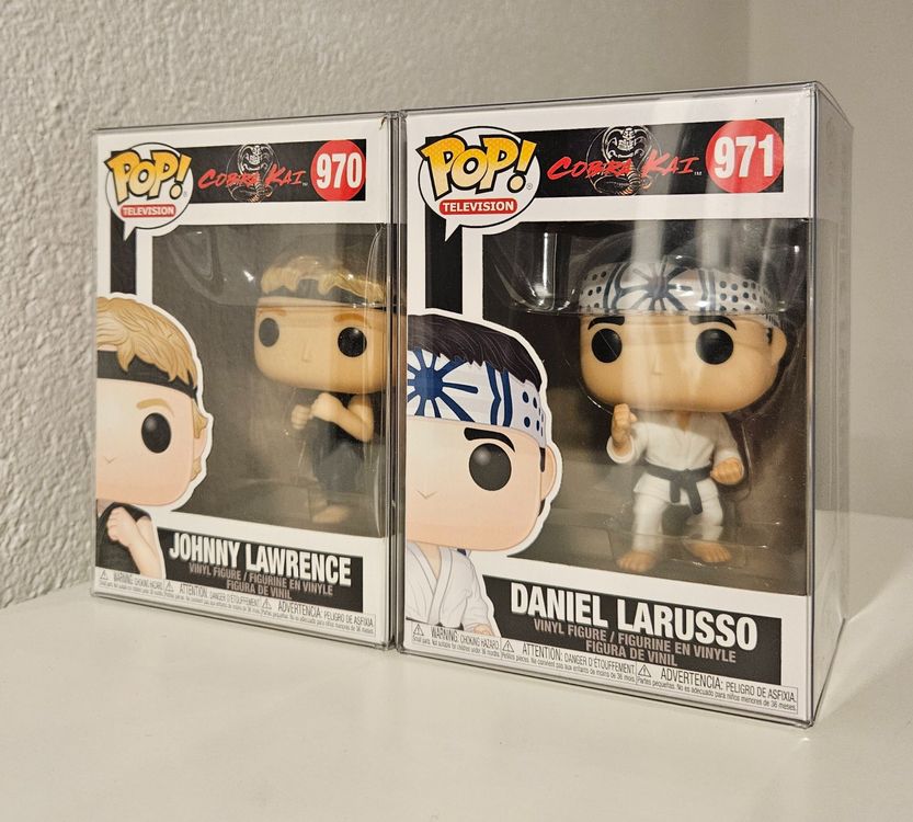 Funko Pop 970 & 971 - Johnny Lawrence & Daniel Larusso (Neu und ...