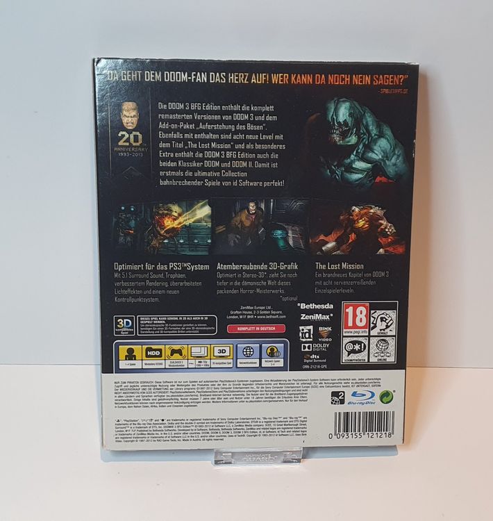 Doom 3: BFG Edition - Playstation 3 (Gebraucht) in Gross für CHF 8 ...