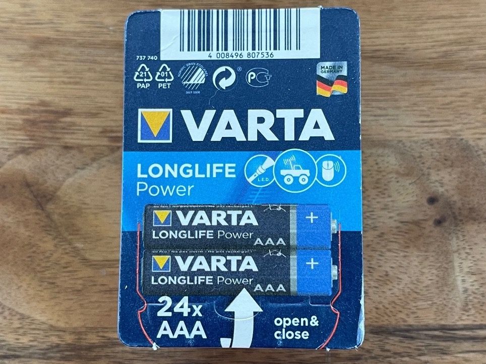 Longlife Power Alkaline-Batterien Typ AAA / 24er pack | Kaufen auf Ricardo
