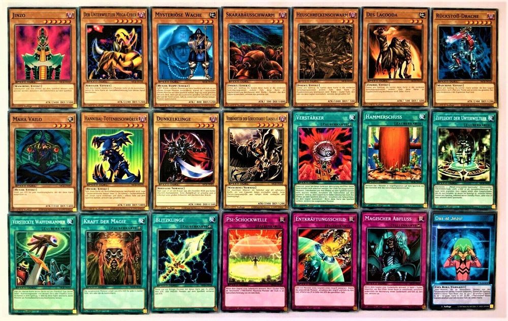 Yu-Gi-Oh! Espa Roba & Jinzo Anime Deck (Neu und originalverpackt) in ...
