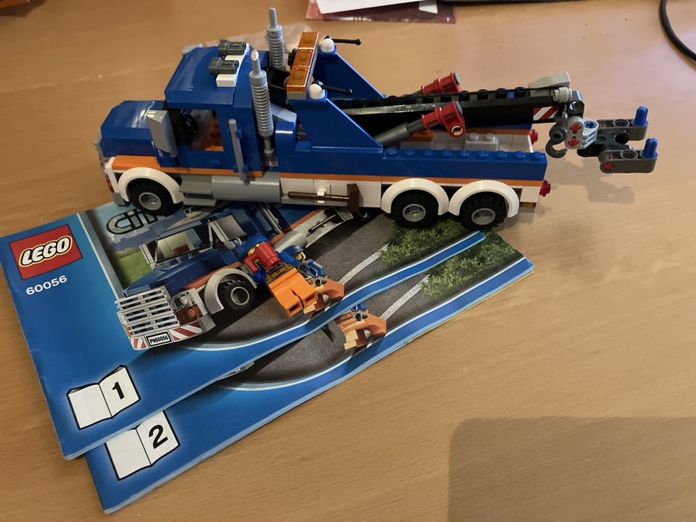 Lego 60056 Tow Truck komplett mit Anleitung und Minifigur (Gebraucht ...