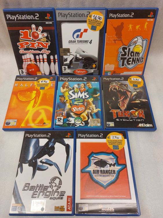 8x Mix Game PS2 - Playstation 2 (Gebraucht) in Pambio Noranco für CHF ...