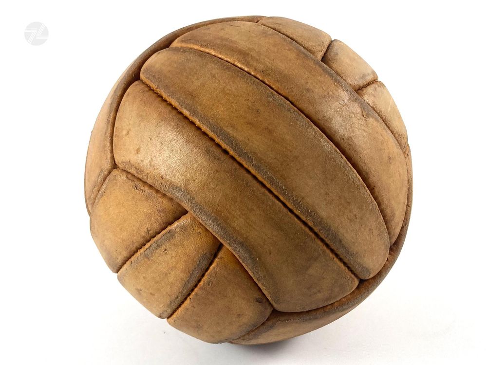 Vintage Fussball 1960s Lederball Leder Ball Soccer 18 Teile (Gebraucht ...