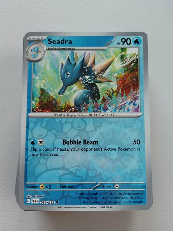 Seadra Reverse Holo - Paradox Rift Pokemon | Kaufen auf Ricardo